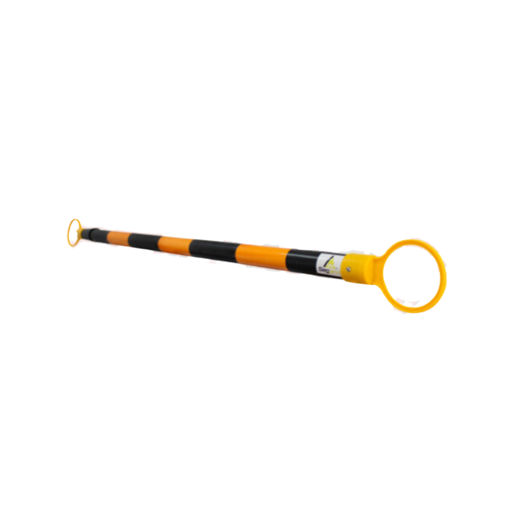 BARRA RETRACTIL NEGRO/AMARILLO SEGPRO – Industrial Group JyD